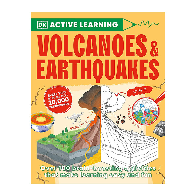 Active Learning! Volcanoes & Earthquakes by D.K. Publishing – CzipLee ...