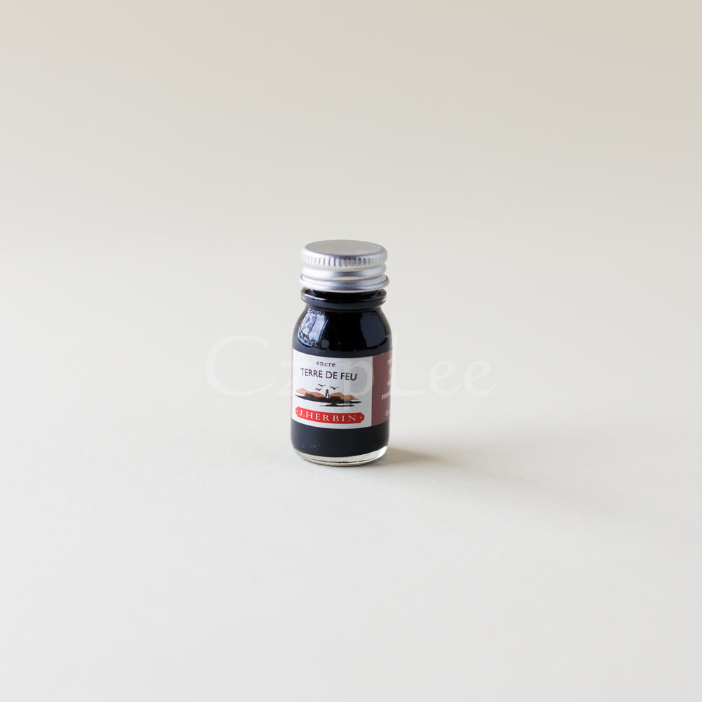 J.HERBIN La Perle des Encres 10ml Terre de Feu – CzipLee Retail