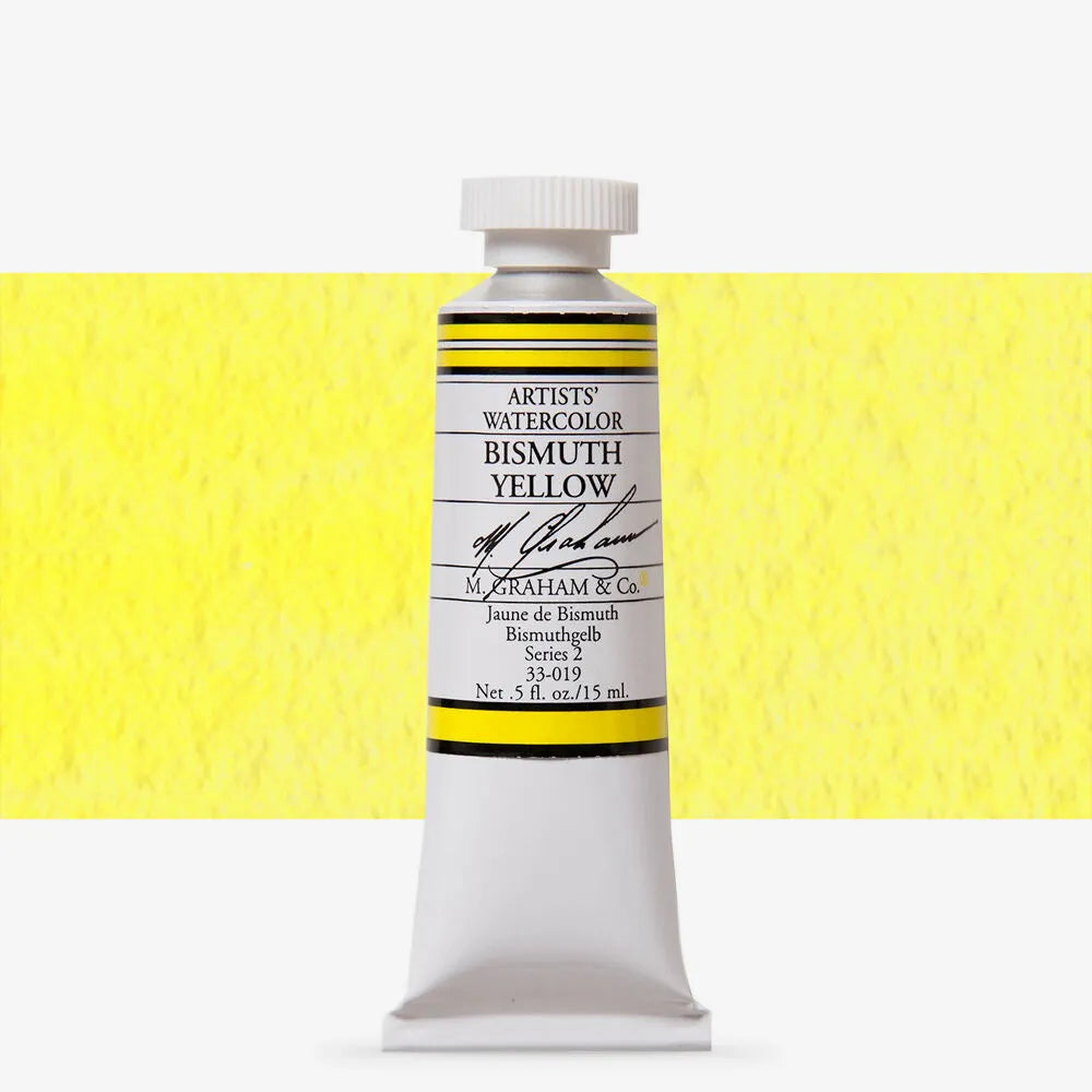 M.Graham 15ml Artists Watercolour 019 Bismuth Yellow – CzipLee Retail