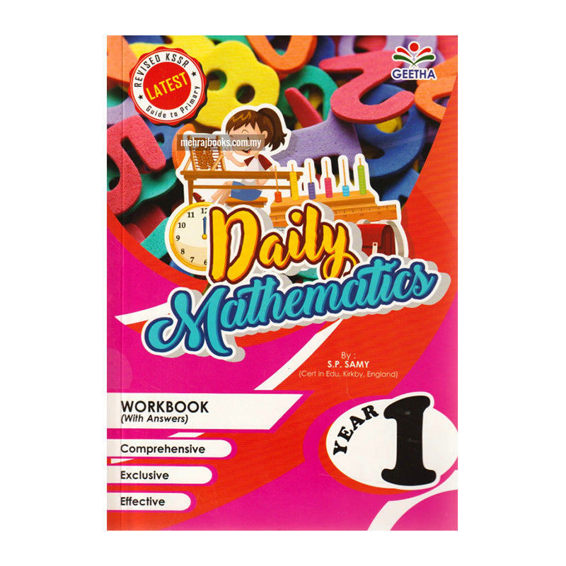 GEETHA Daily Mathematics Year 1 – CzipLee Retail