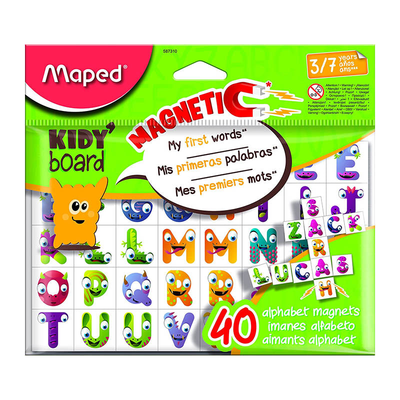 MAPED Kiddy Magnet Board Alphabet – CzipLee Retail