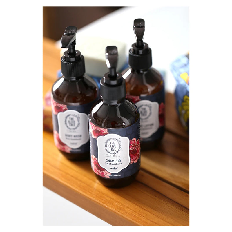 NALAxThe Olive Tree Rose Sandalwood Shampoo – CzipLee Retail