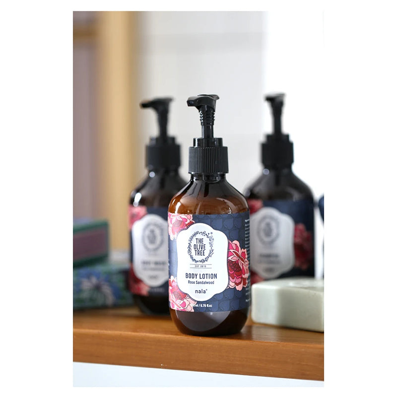 NALAxThe Olive Tree Rose Sandalwood Body Lotion – CzipLee Retail