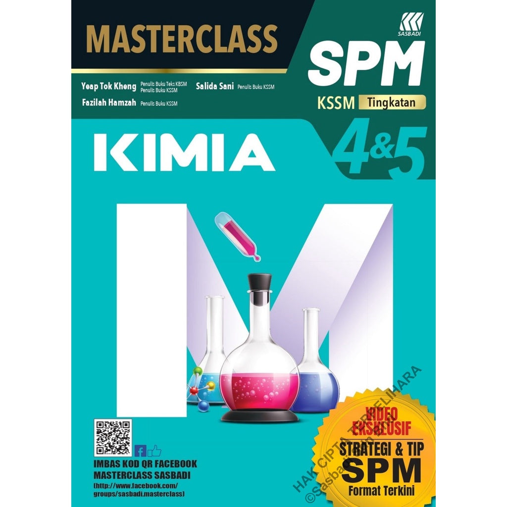MasterClass SPM Kimia (Edisi 2023) – CzipLee Retail