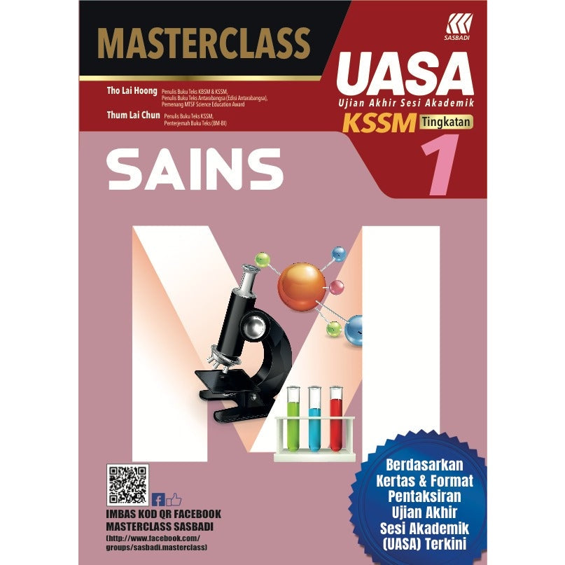 MasterClass UASA KSSM Sains Tingkatan 1 – CzipLee Retail