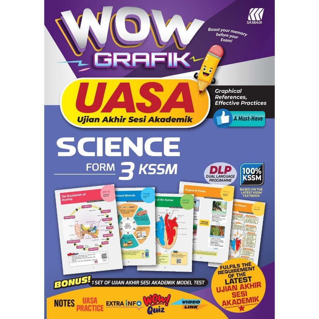 Wow Grafik UASA KSSM Science Form 3 – CzipLee Retail