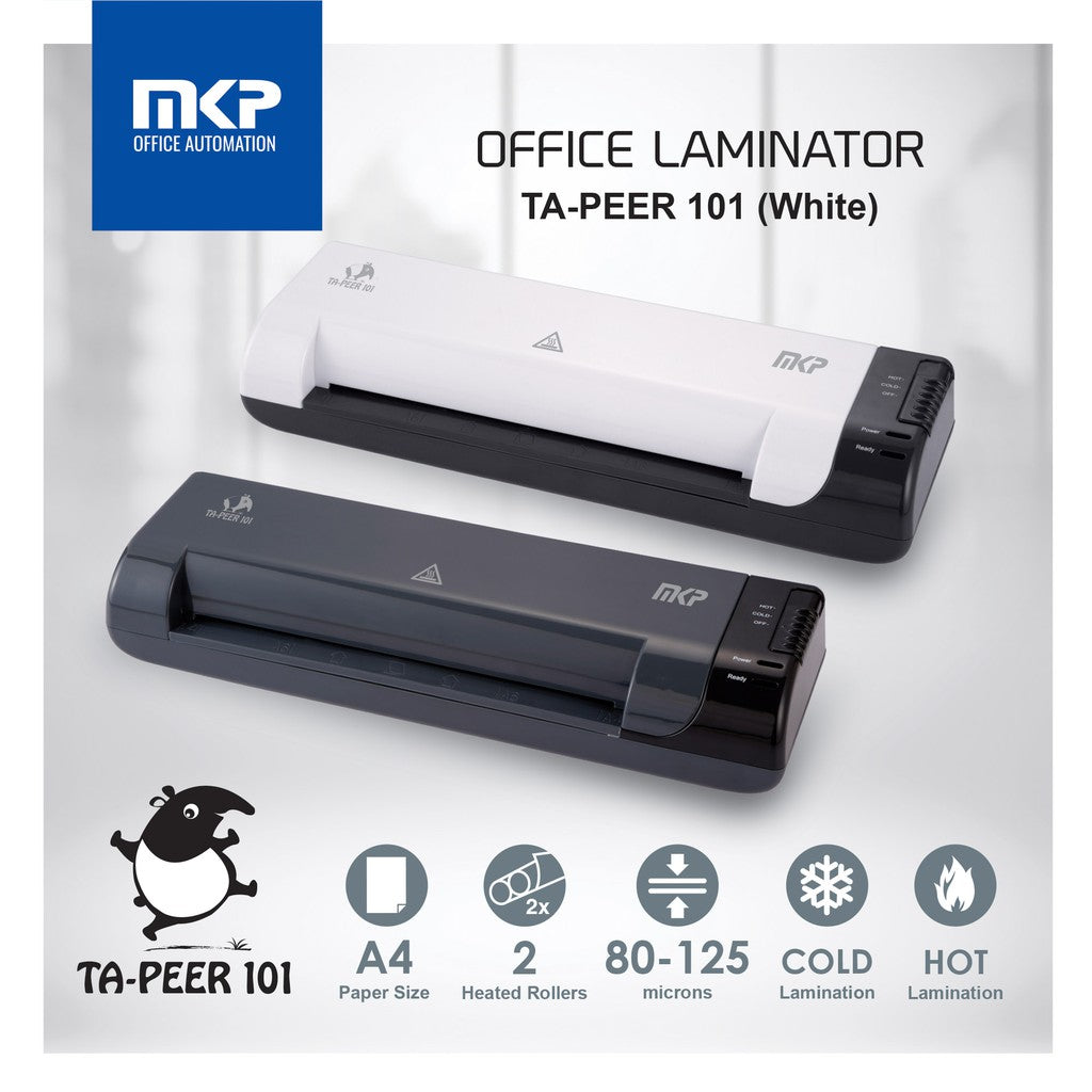MKP Laminating Machine A4 Ta-Peer 101 White (Warranty:3 Months ...